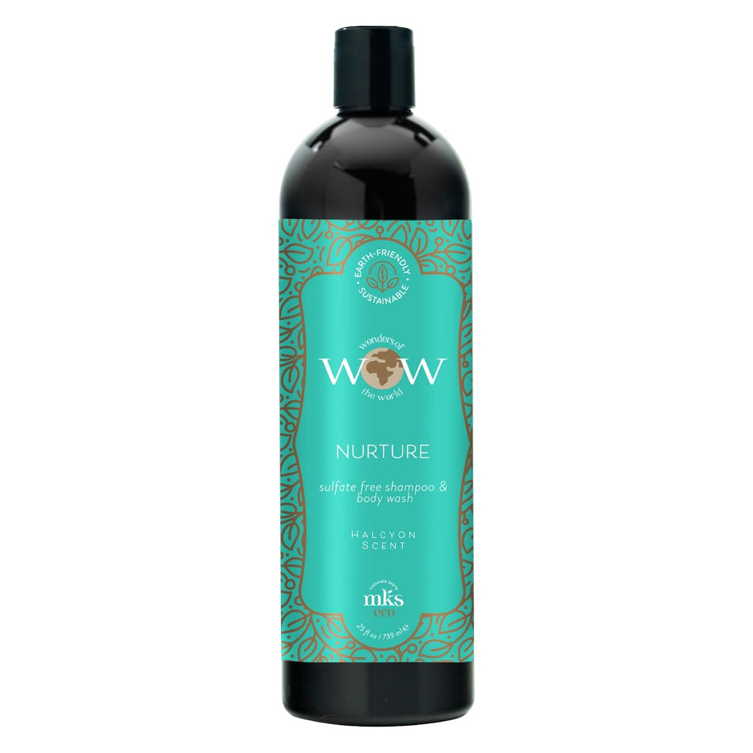 Earthly Body WOW Nurture Sulfate-Free Shampoo & Body Wash 25oz ...
